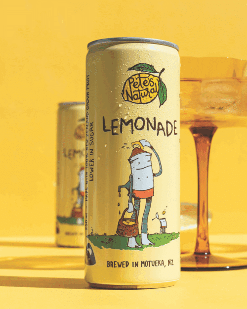 Lemonade Drink - 12 - cans ⋆ Pete's Natural